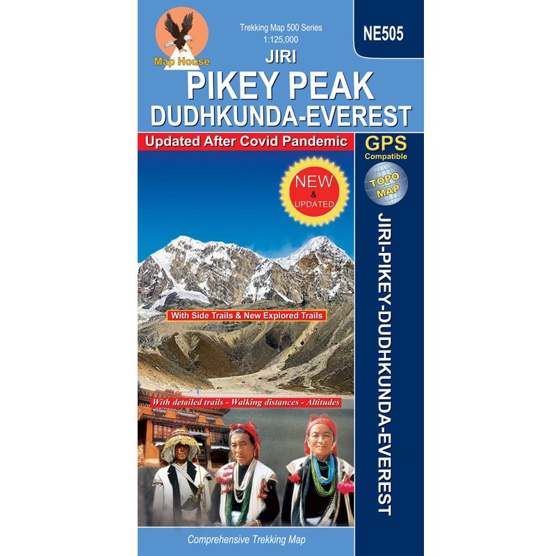Trekking Map Jiri Pikey Peak Dudhkunda Everest NE505 | Pilgrims Book House